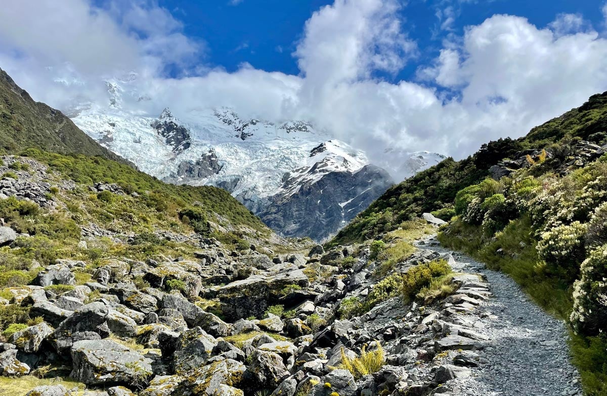 Kea Point Track: Walking and tramping in Aoraki/Mount Cook National Park