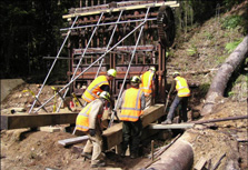 Historic Golden Lead Stamper Battery: Greymouth