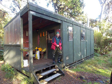 Southwest Arm Hunters Hut: Rakiura National Park: Southland region