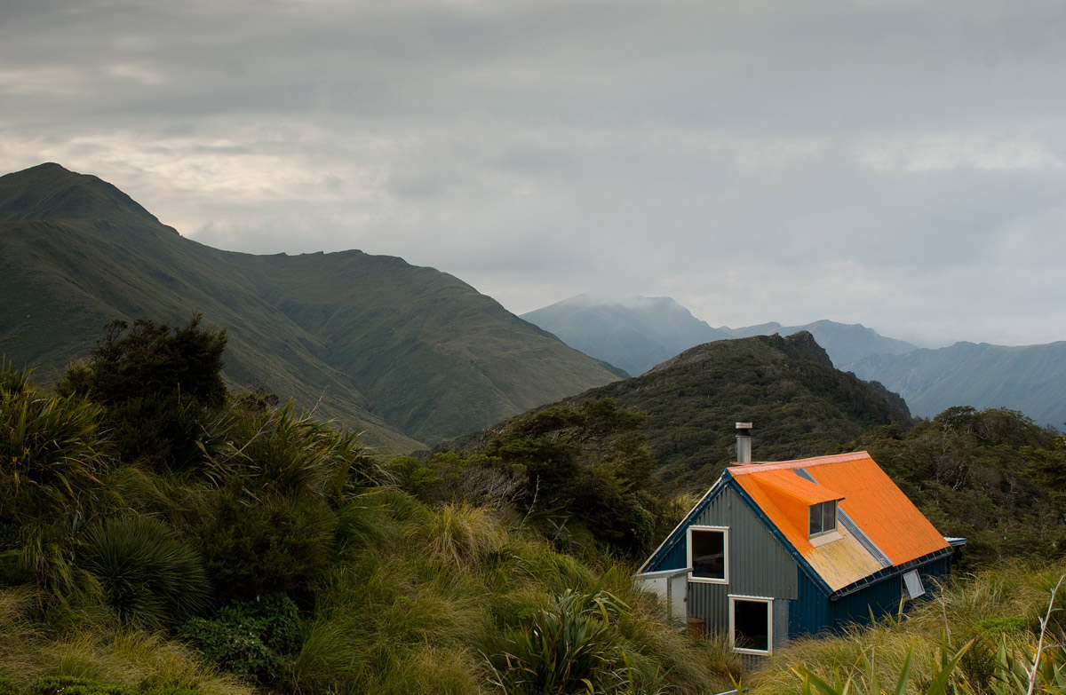 Howletts Hut: Ruahine Forest Park, Hawke's Bay region