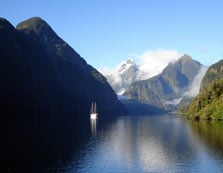 Hall Arm campsite: Fiordland National Park, Fiordland region