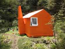 Waterfall Hut: Ruahine Forest Park, Manawatu region