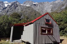 Douglas Rock Hut: Westland Tai Poutini National Park, West Coast region