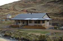 Woolshed Creek Hut: Mount Somers area, Canterbury region