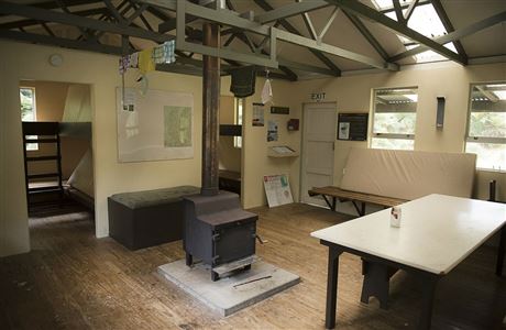 Central Te Hoe Hut: Te Urewera, East Coast region