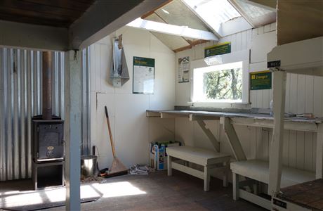 Blue Range Hut: Tararua Forest Park, Wairarapa region