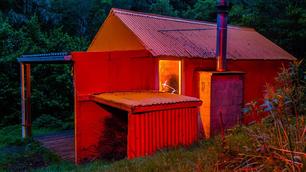 Stanfield Hut: Ruahine Forest Park, Hawke's Bay region