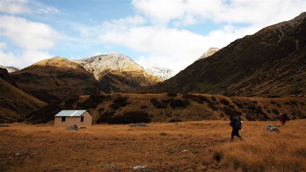 Top Waitaha Hut: Waitaha River area, West Coast region