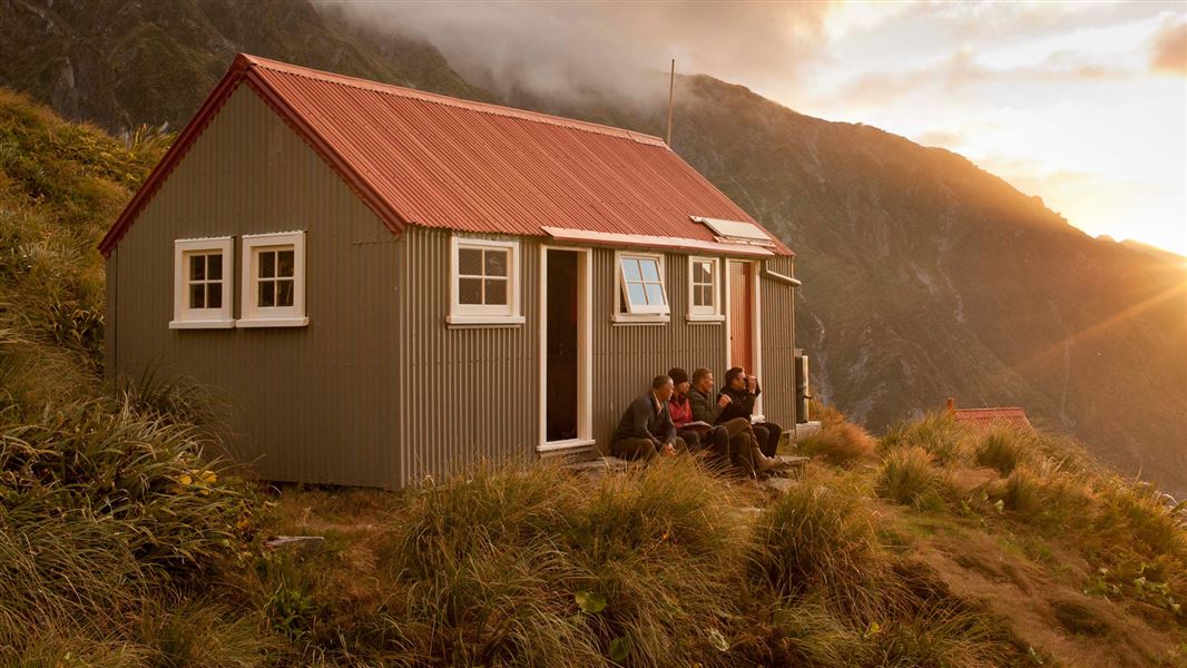 Stay in a hut: Places to stay
