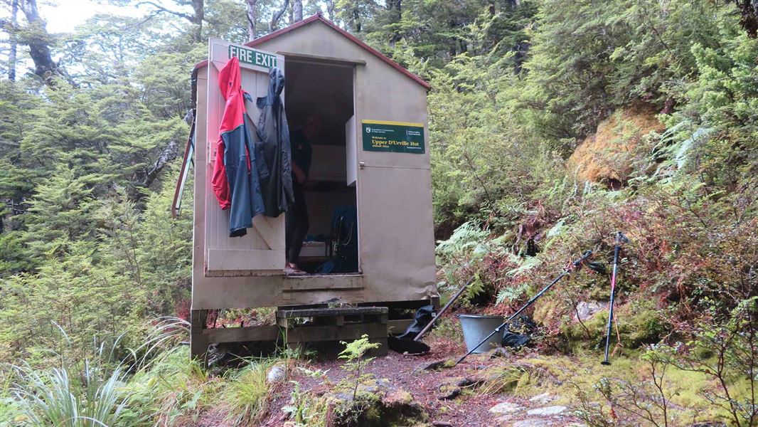 Upper D'Urville Hut: Nelson Lakes backcountry huts