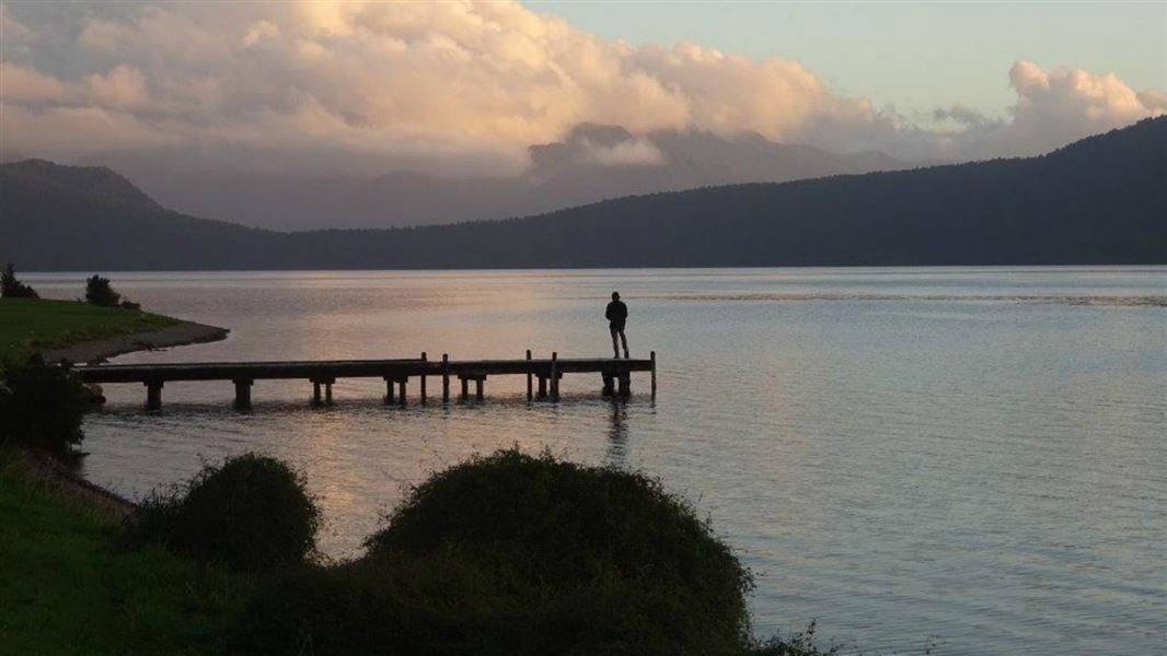 Hans Bay – Lake Kaniere conservation campsite: Lake Kaniere Scenic Reserve, West Coast region