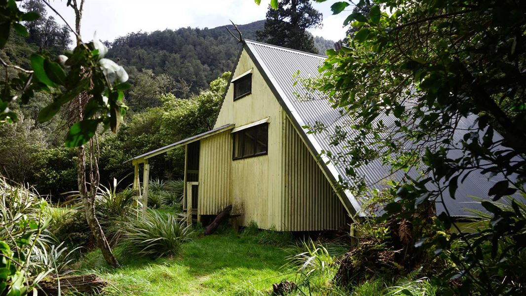 Daphne Hut: Ruahine Forest Park, Hawke's Bay region