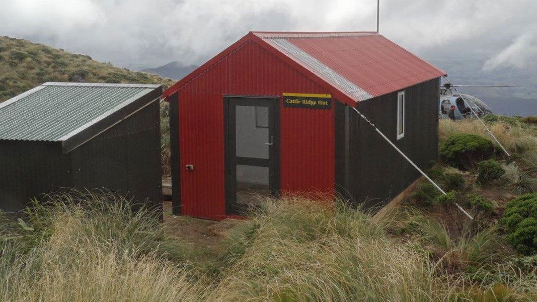 Cattle Ridge Hut: Tararua Forest Park, Wairarapa region