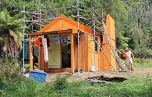 Kahunui Hut: Waioeka Conservation Area, East Coast region