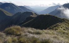 Tarn Ridge Hut: Tararua Forest Park, Wairarapa region